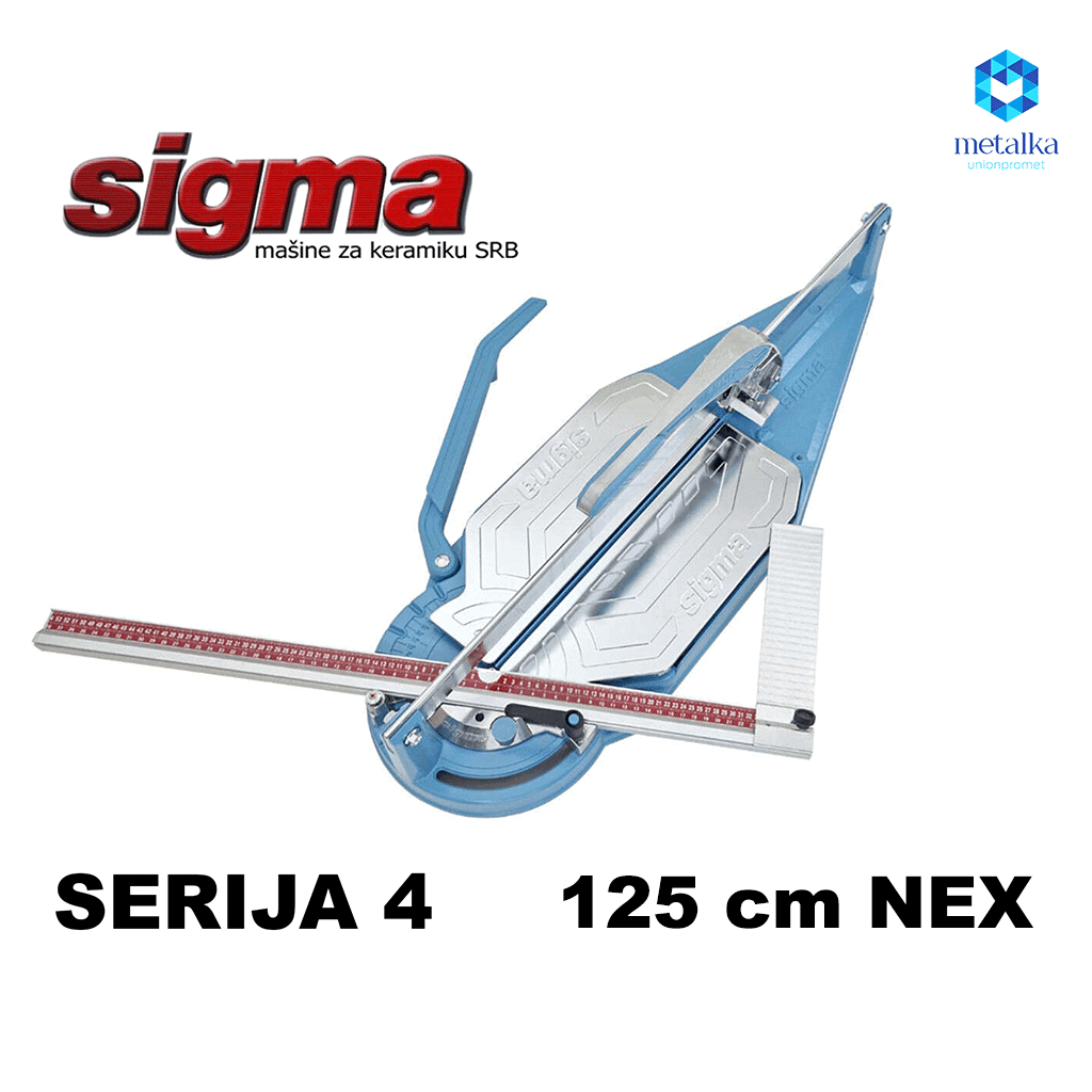 Sigma Mašina Za Sečenje Pločica 4EN 125 Cm NEX Serija 4 | Sigma Mašine